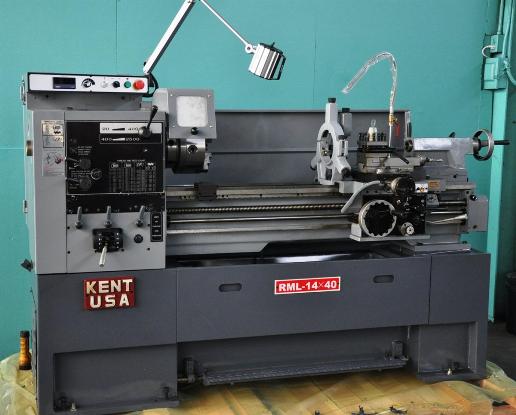 Kent USA 14" x 40" Engine Lathe, RML-1440VT - Norman Machine Tool