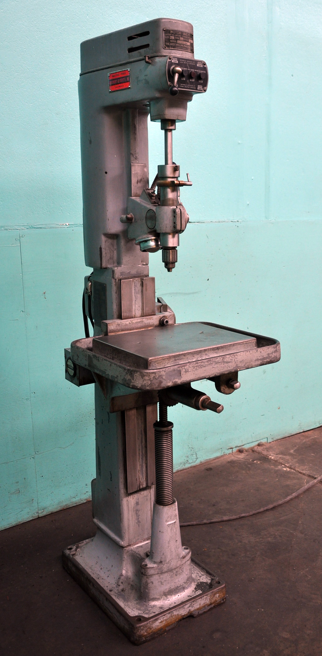 Avey MA-8 Toolroom High Speed Sensitive 15" Drill Press - Norman ...