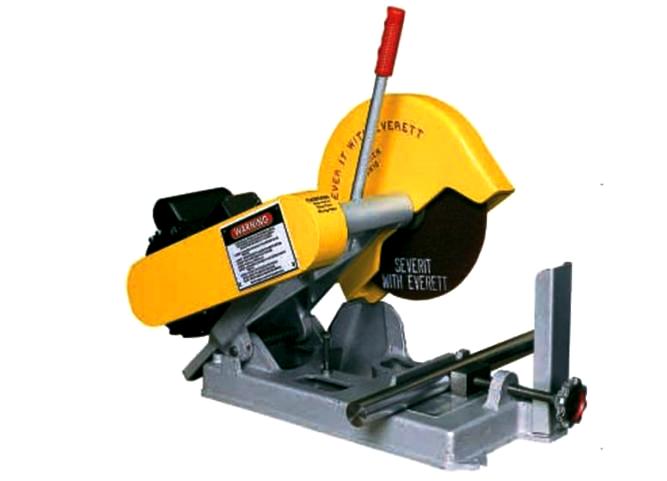 Everett 10" Abrasive Cut-Off Saw With Vise - Norman Machine Tool