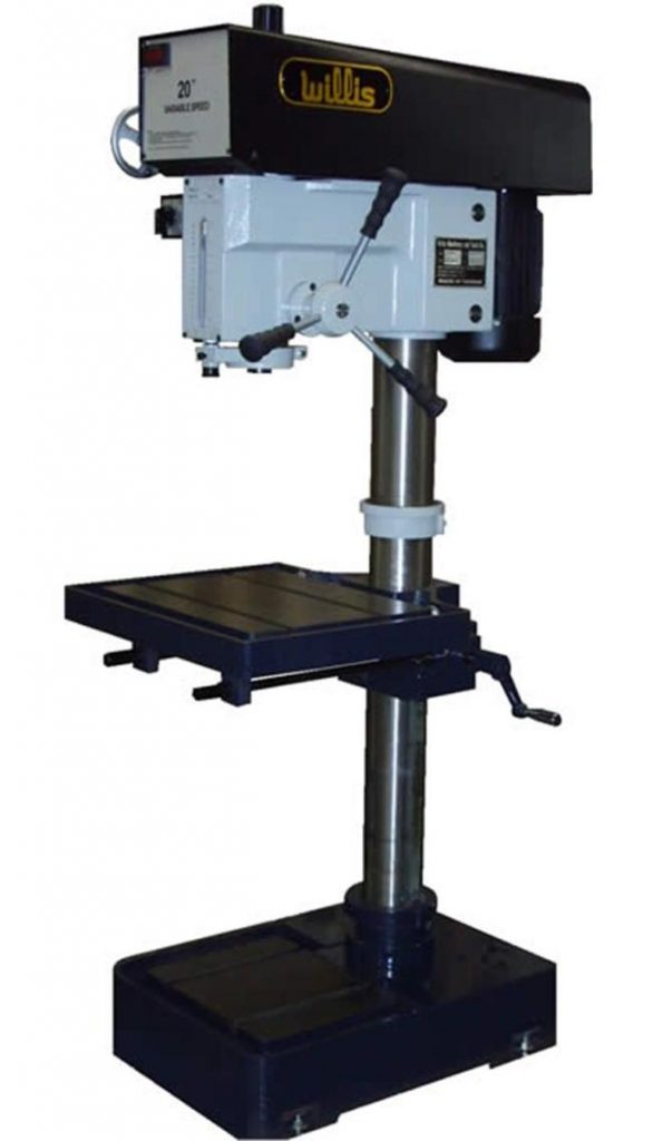 Willis Wolverine 20" Variable Speed Drill Press, SL-920P - Norman ...