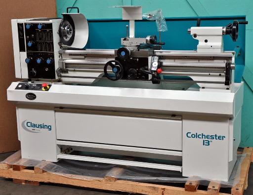 Clausing Colchester 13" Geared Head Lathe, 8027J - Norman Machine Tool