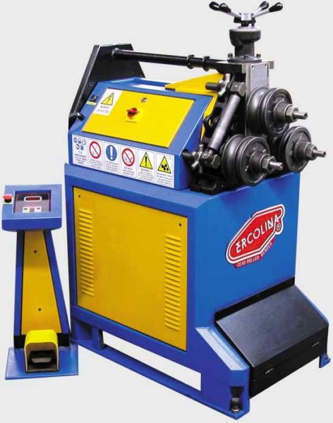 Ercolina 2" x 1/4" Hydraulic Angle Roll, CE40H3 - Norman Machine Tool