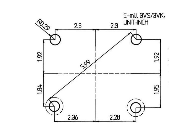 Acer Bridgeport Style E-Mill Milling Head, MO-380 E-Mill - Norman ...