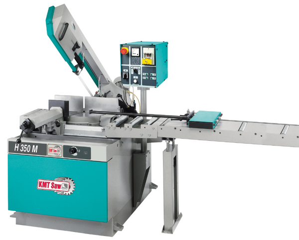 KMT 12” Swivel Head Mitering Manual Band Saw, H 350 M - Norman Machine Tool