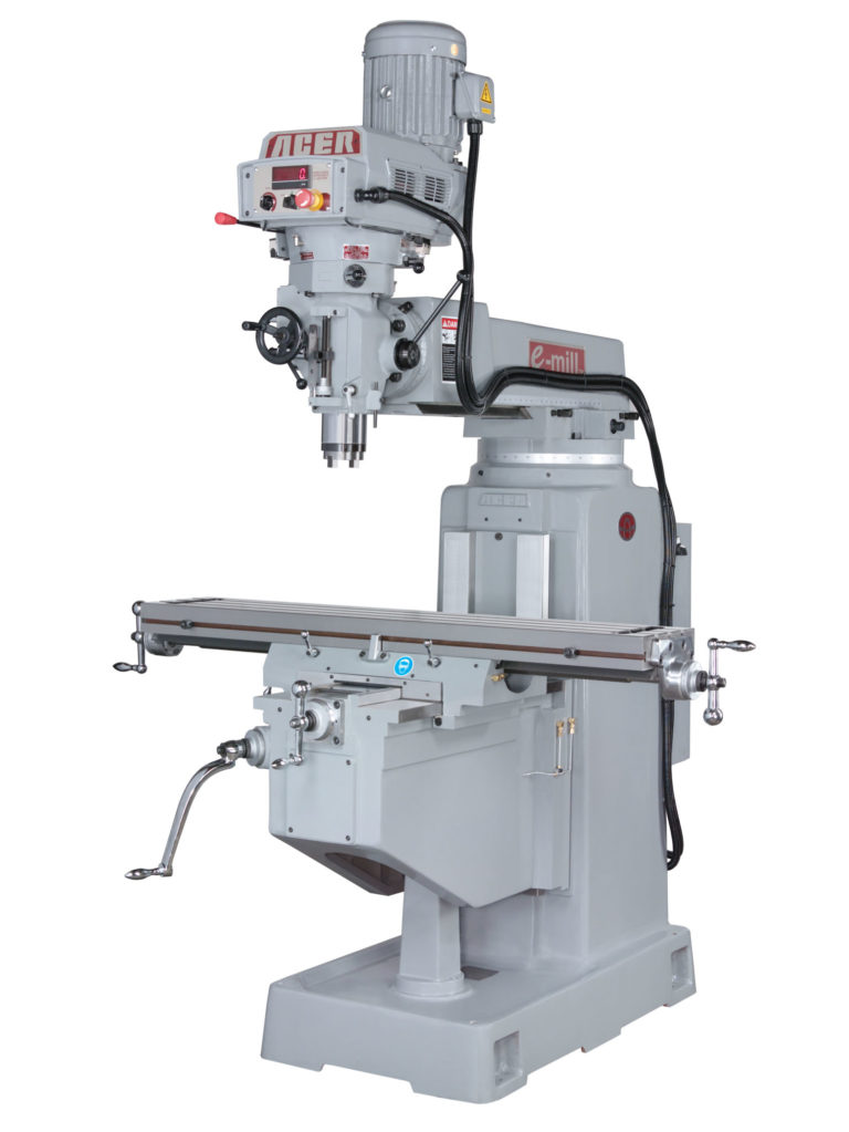 Acer 10" X 50" E-Mill Vertical Milling Machine, 5VK - Norman Machine Tool