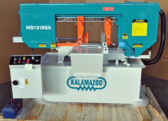 Clausing Kalamazoo 13" Semi-Automatic Swivel Head Mitering Horizontal ...