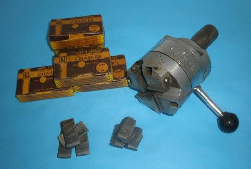 JONES & LAMSON REVOLVING TANGENT DIE HEAD WITH CHASERS - Norman Machine ...