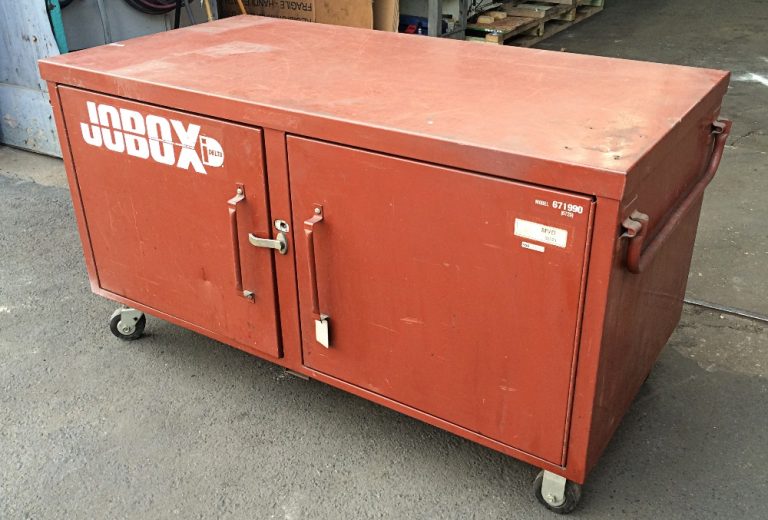 Jobox Jobsite Steel Storage Box, 671990 - Norman Machine Tool