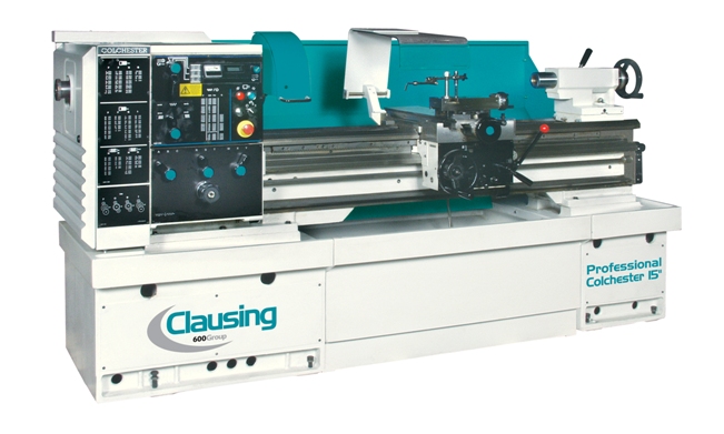 Clausing Colchester 15" Variable Speed Toolroom Lathe, 8044VSJ - Norman ...