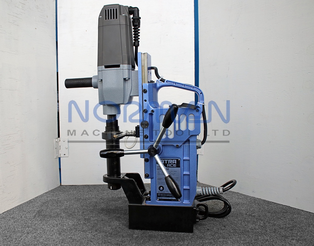 Nitto Kohki 2 3/16" x 3" Manual Feed Magnetic Drill, UOJ-5500 - Norman ...