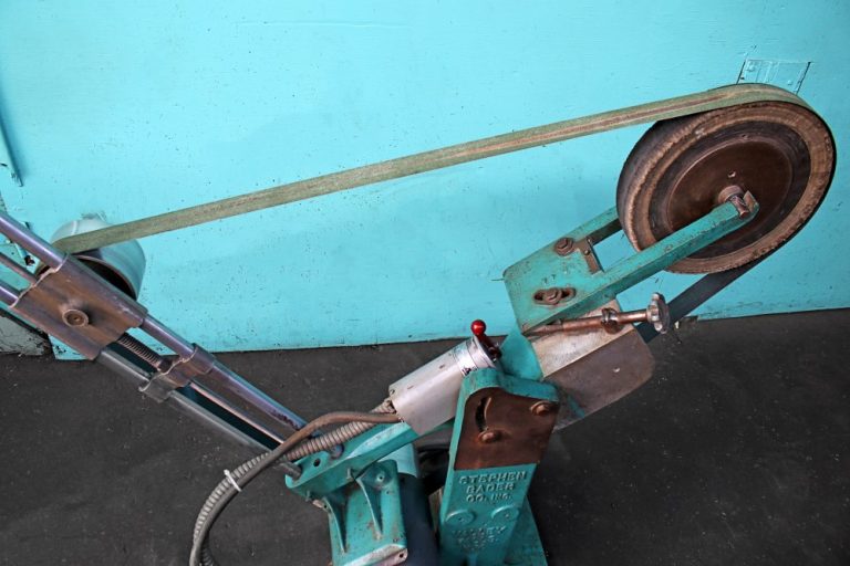 Bader Belt Grinder & Polishing Machine, 1004A “Space Saver Series ...