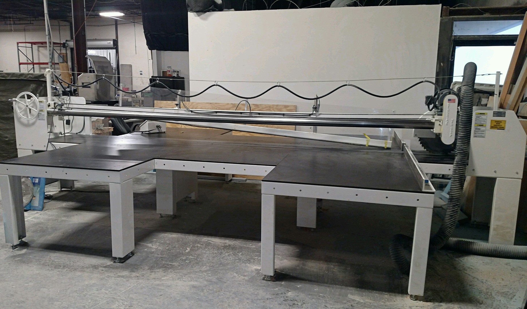 Hendrick 12' Horizontal Panel Saw with Dust Collection System, HPS 150 ...