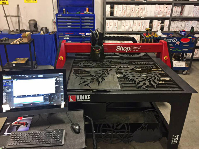 Koike Aronson ShopPro CNC Plasma Cutting Machine - Norman Machine Tool