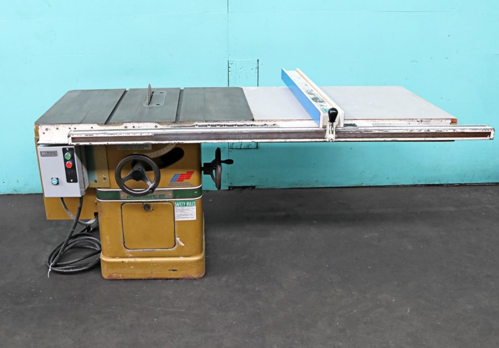 Powermatic 10" Tilting Arbor Table Saw, Model 66 - Norman Machine Tool