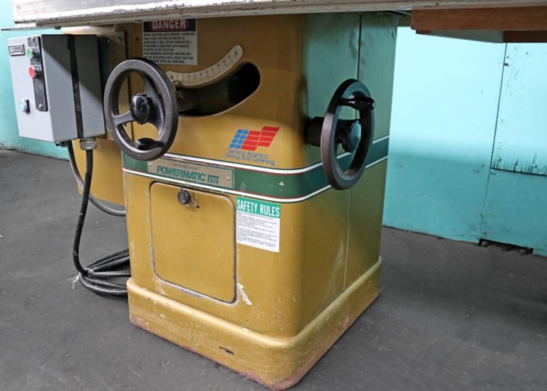 Powermatic 10" Tilting Arbor Table Saw, Model 66 - Norman Machine Tool