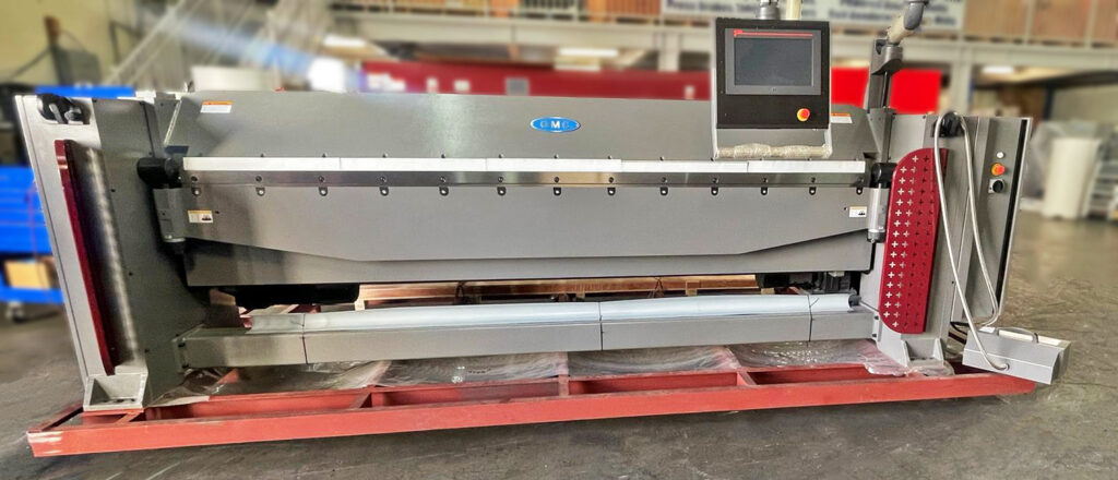 GMC 10' x 14 Gauge CNC Programmable Hydraulic Straight Bending Brake ...