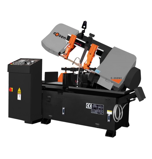 Cosen 10" Horizontal Numerical Control NC Automatic Band Saw, C-260NC ...