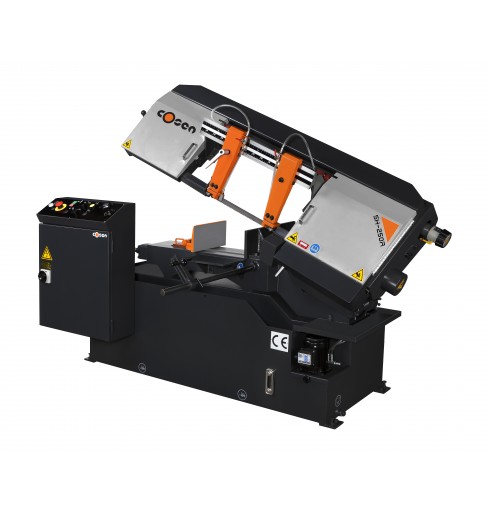 Cosen 10" Semi-Automatic Horizontal Band Saw, SH-250R - Norman Machine Tool