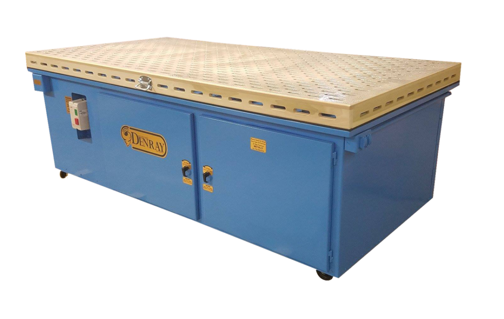 Denray 48" x 96" Wood Sanding Down Draft Table, 9600 - Norman Machine Tool