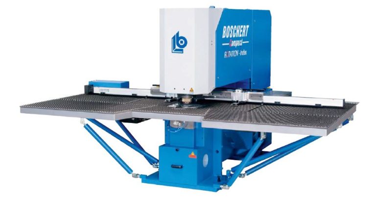 Boschert 50" x 80" CNC Punching Machine, CP-1250 - Norman Machine Tool