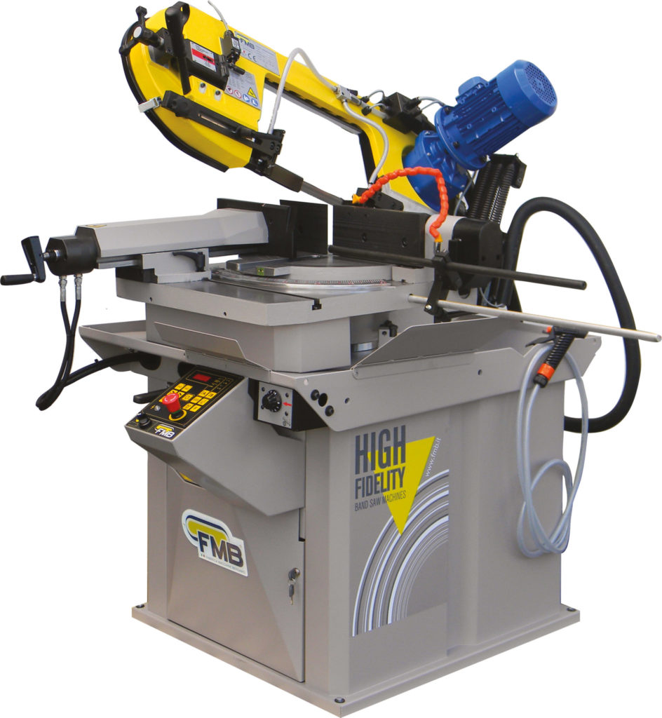 FMB Omega 9 1/2" Hydraulic Semi-Automatic Double Miter Band Saw ...