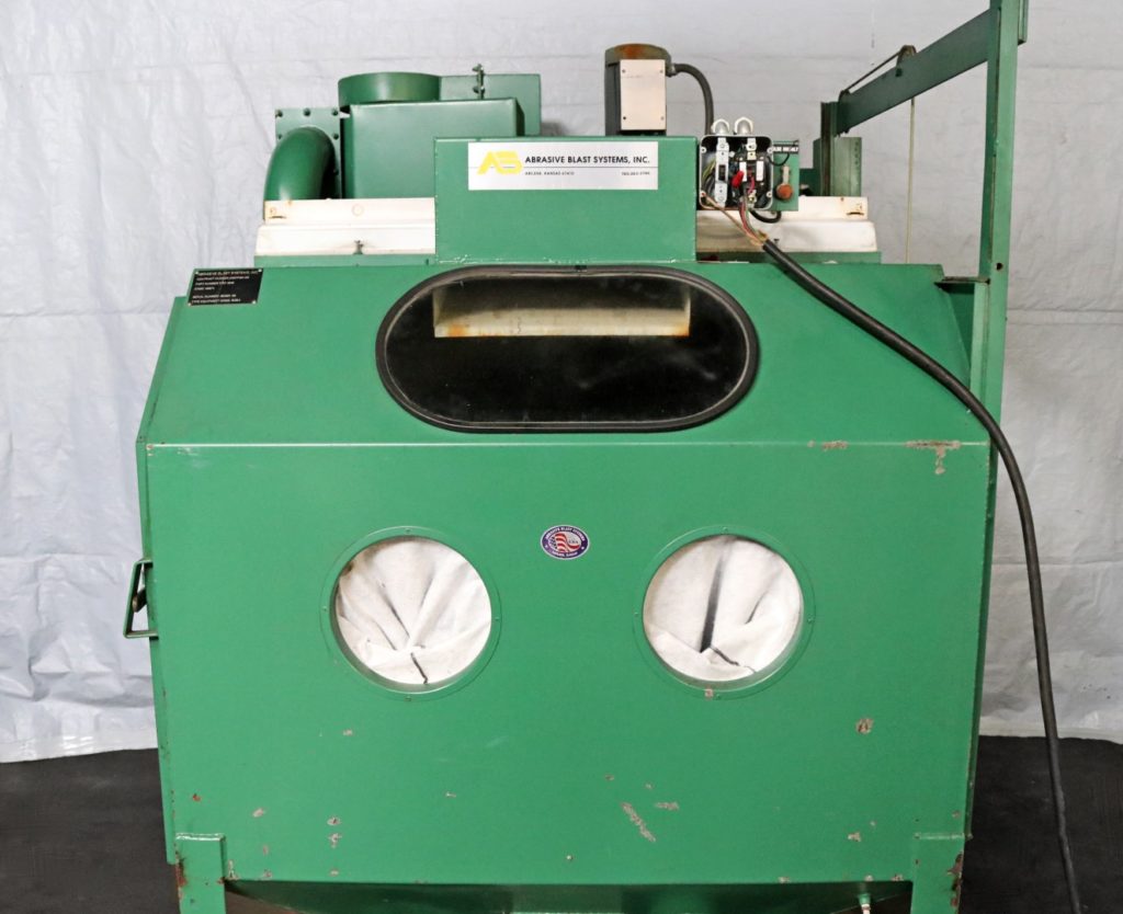 Abrasive Blast Systems 48" x 48" Sandblaster with Direct Pressure ...