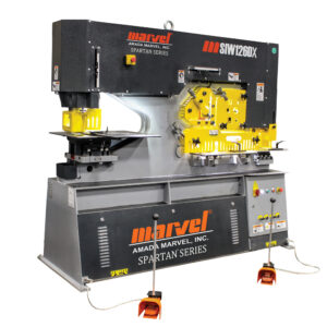 Amada Marvel Spartan 126 Ton Ironworker, MSIW126DX - Norman Machine Tool