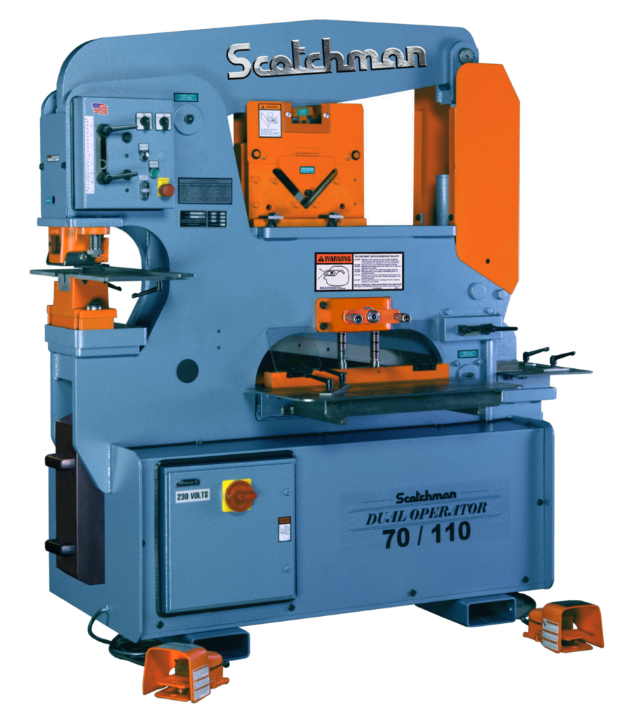 Scotchman 70 Ton 5-Station Dual Operator Ironworker, DO 70/110-24M ...