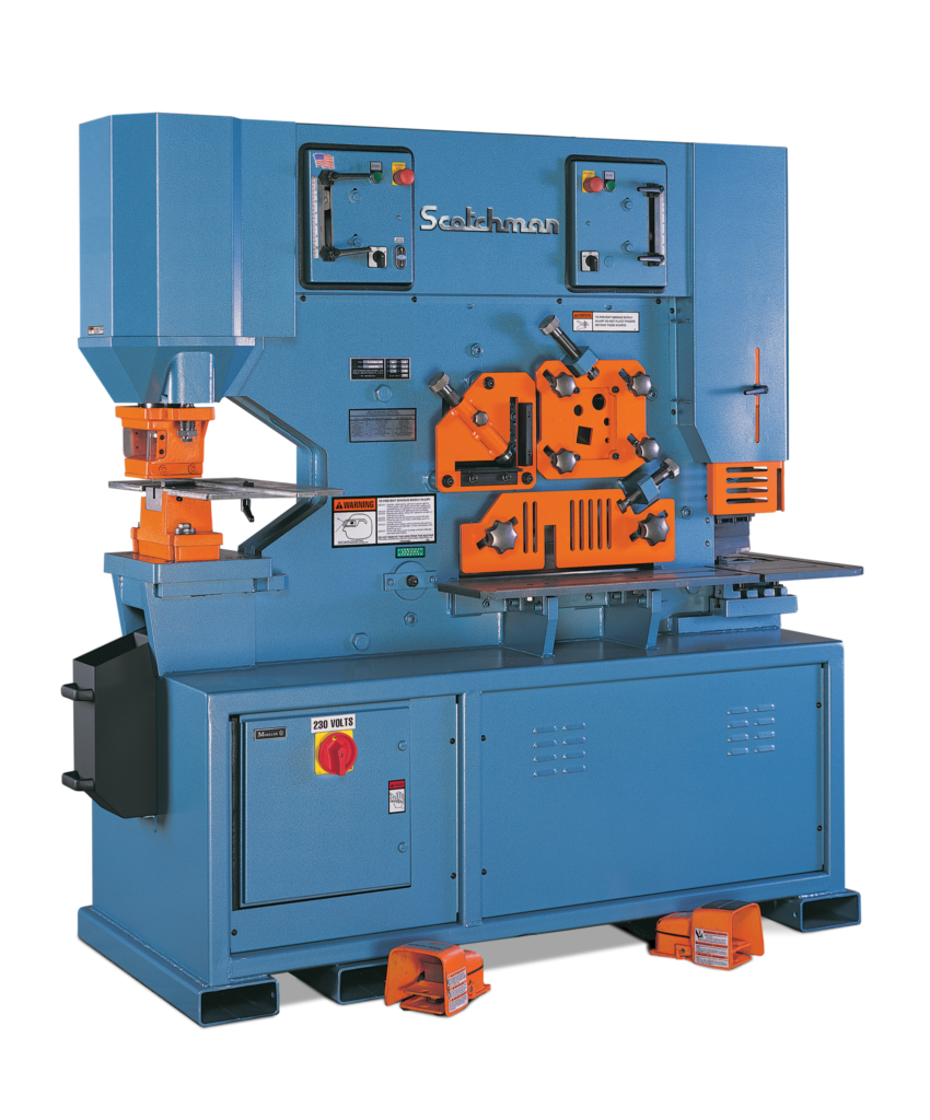 Scotchman 85 Ton 5-Station Dual Operator Ironworker, DO 8514-20M ...