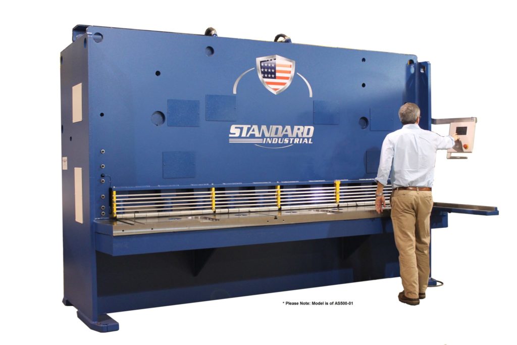 Standard Industrial 10' x 10 Gauge Hydraulic Shear, AS135-10B - Norman ...