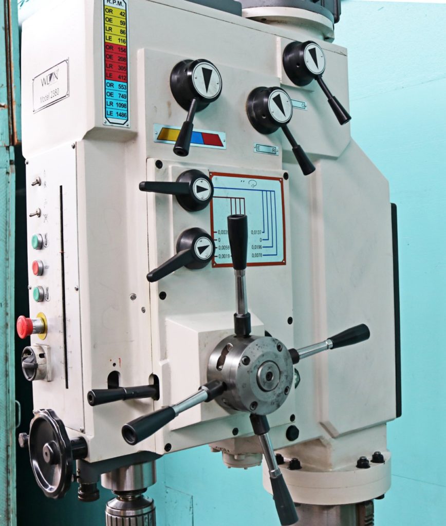 Wilton 33" Direct Drive Round Column Drill Press with Mechanical Clutch ...