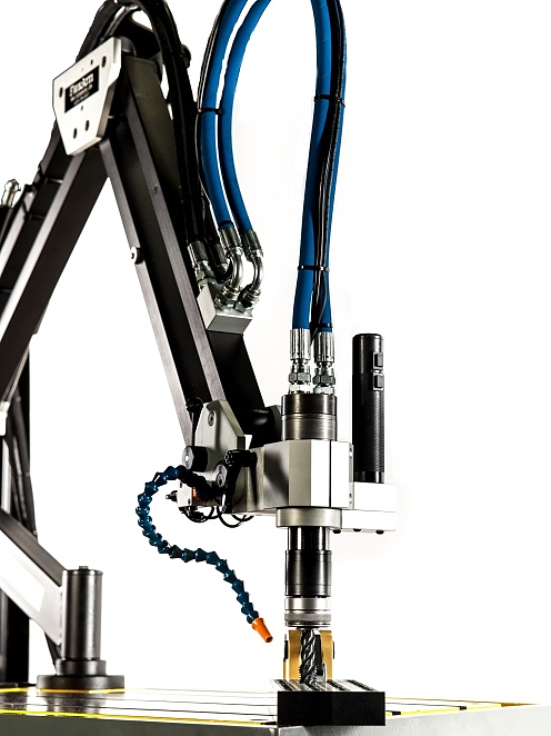 Flexarm 5/8" Hydraulic Tapping Machine, GH-18 - Norman Machine Tool