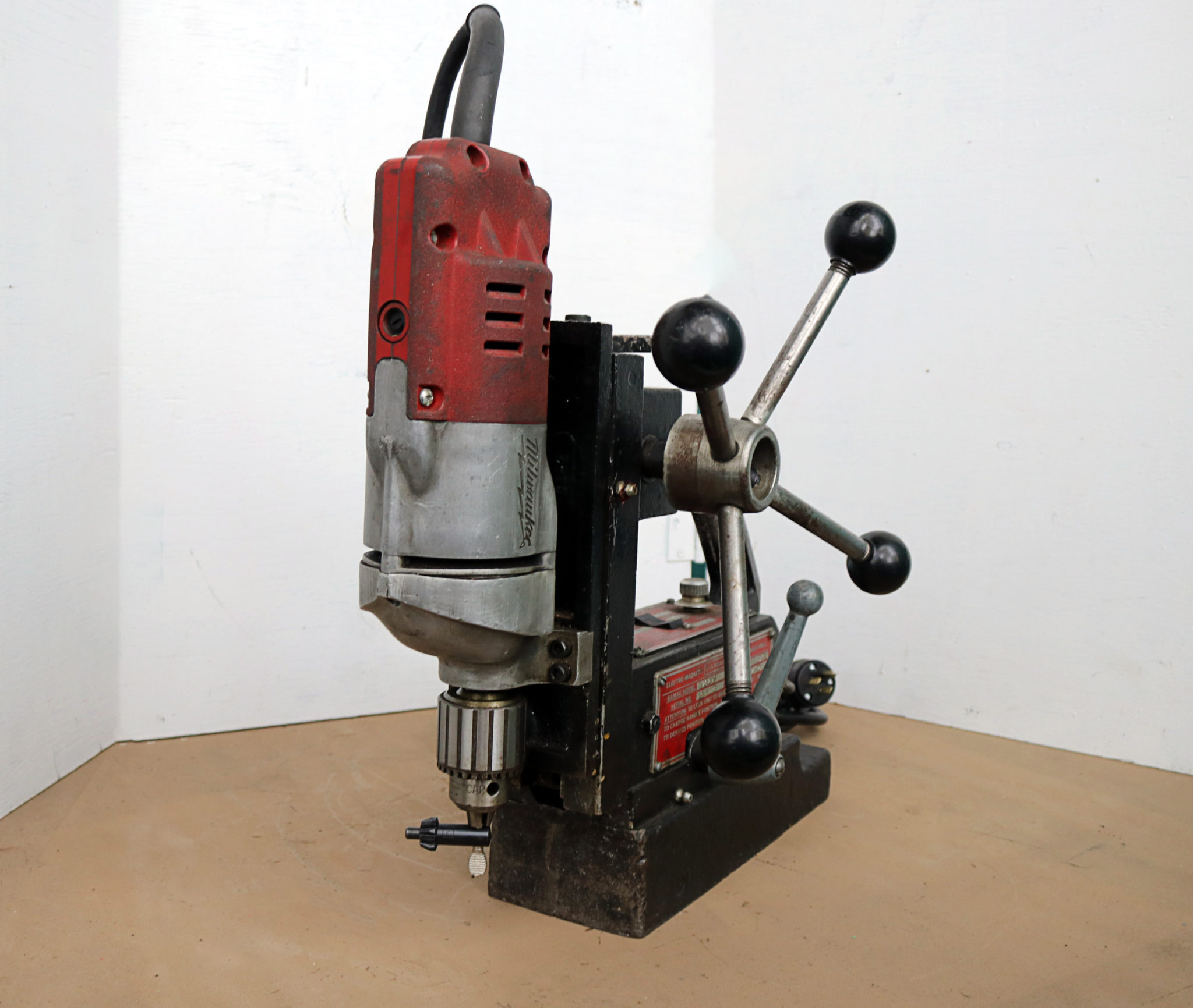 Gamag Variable Speed Magnetic Base Drill, 1208VS - Norman Machine Tool