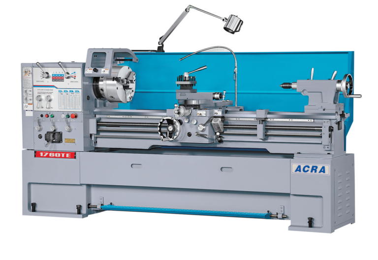Acra 17" x 40" Precision Engine Geared Head Lathe, 1740TE - Norman ...