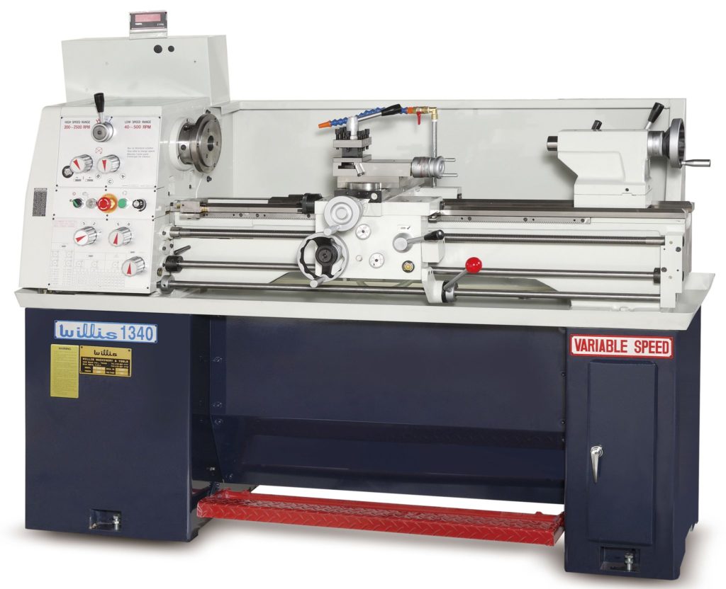 Willis 13" x 40" Geared Head Variable Speed Engine Lathe, 1340VS ...