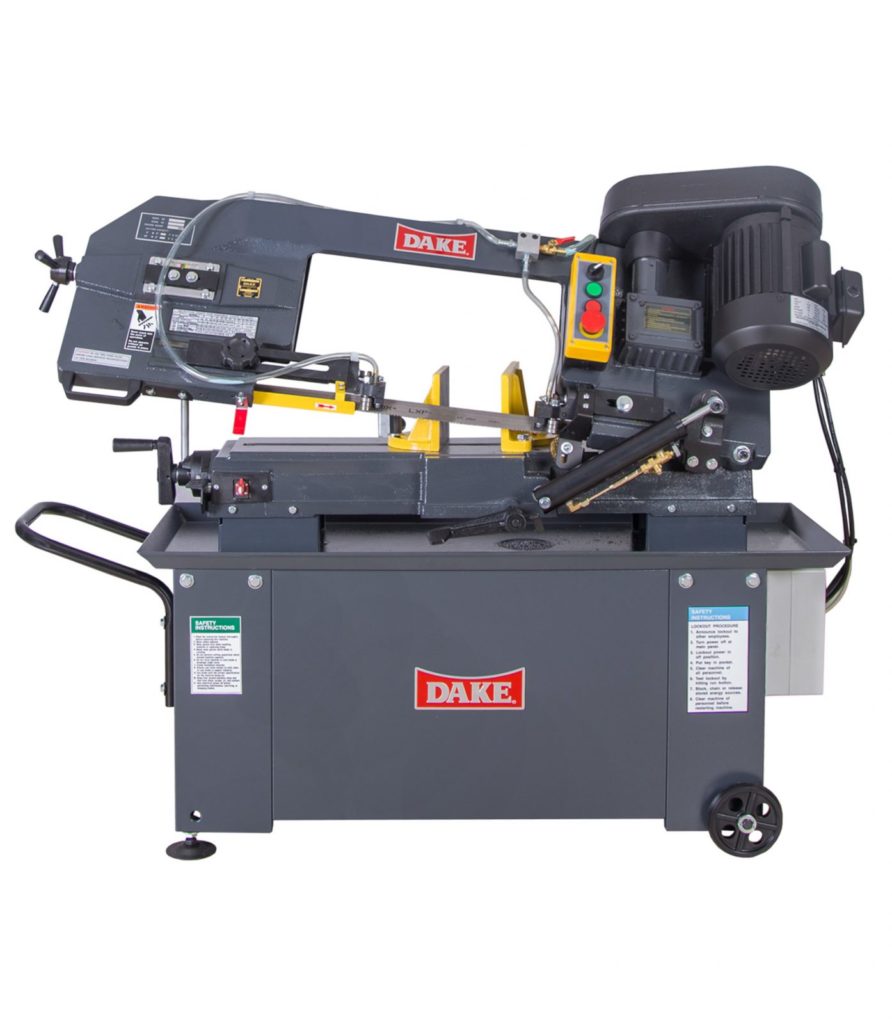 Dake 9" x 12" Standard Duty Horizontal Band Saw, SE912 - Norman Machine ...