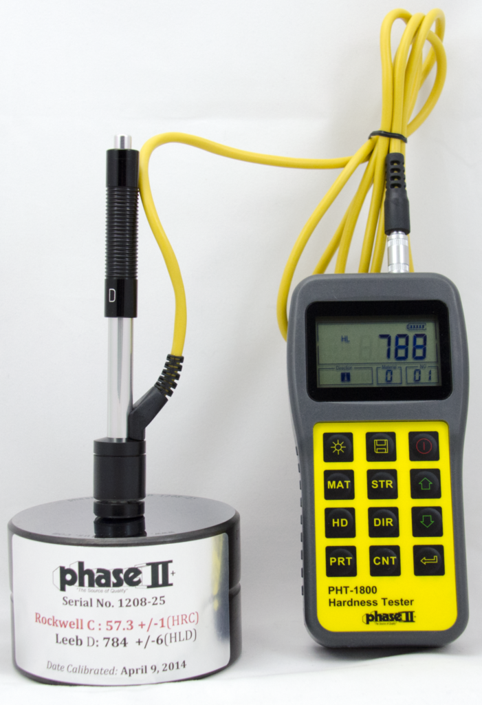 Phase II Portable Hardness Tester, PHT-1800 - Norman Machine Tool