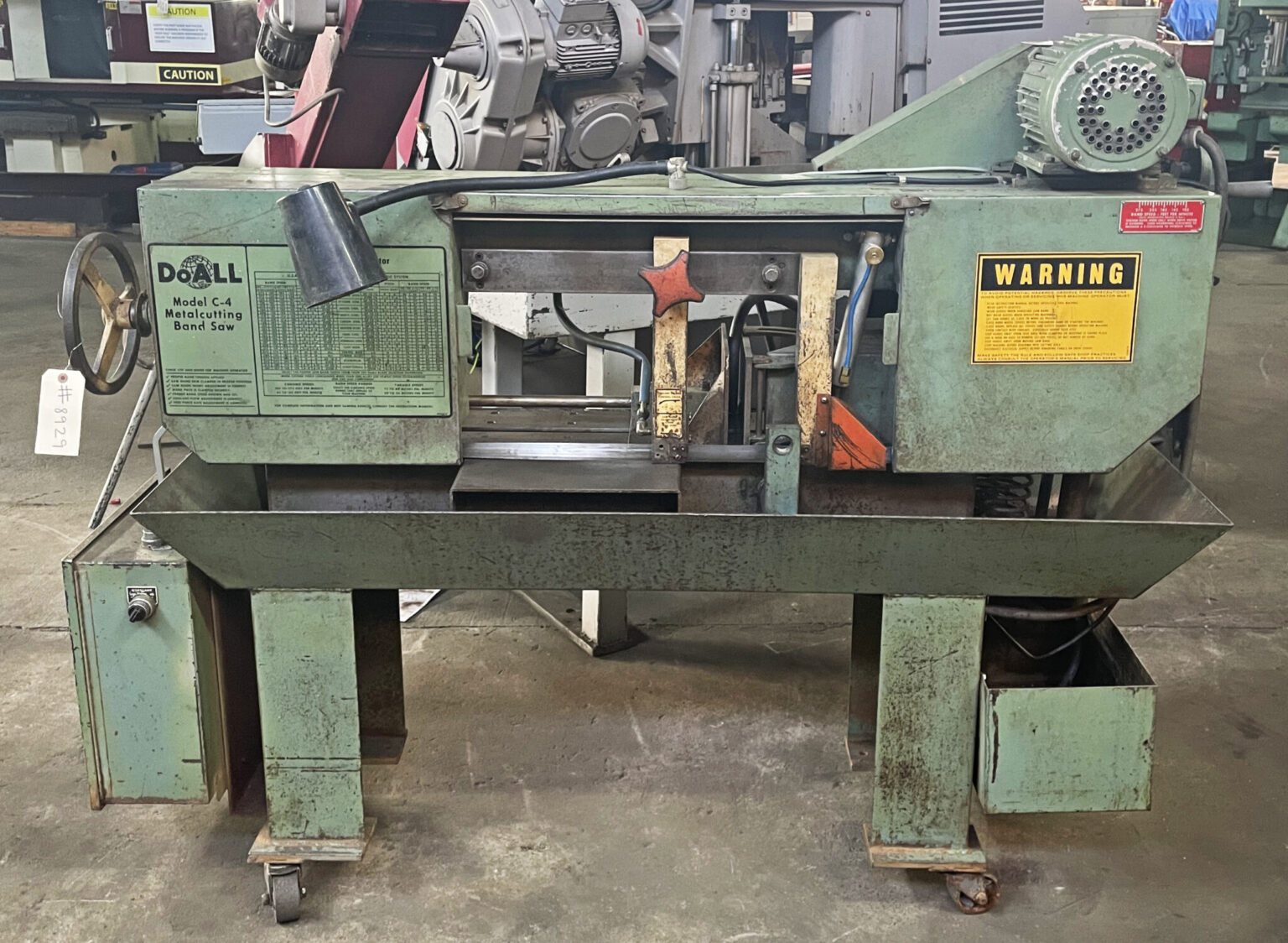 DoAll 12" x 9" Horizontal Band Saw, C-4 - Norman Machine Tool