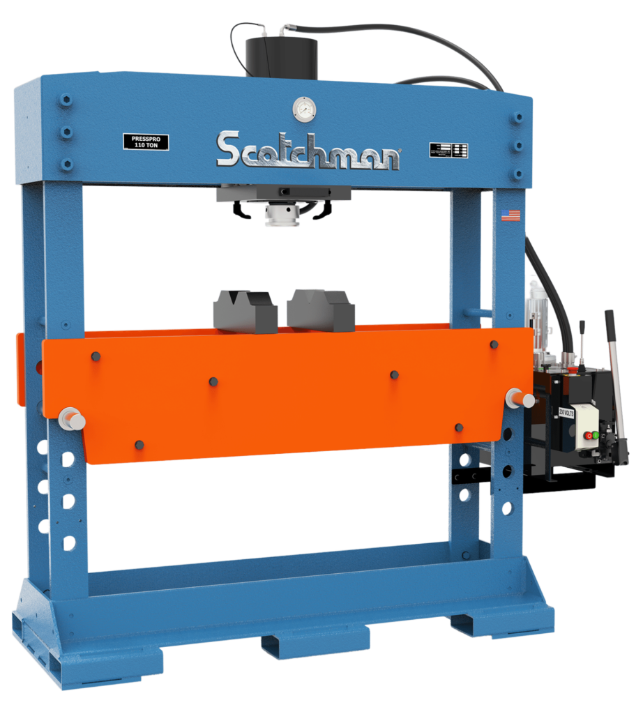 Scotchman 110 Ton Hydraulic Press, PressPro 110 - Norman Machine Tool