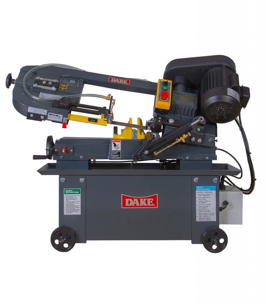 Dake 7" x 12" Standard Duty Horizontal Band Saw, SE712 - Norman Machine ...