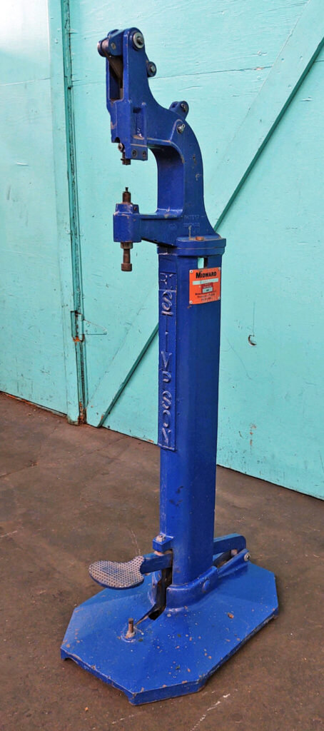 Stimpson R1 Foot Powered Rivet Machine - Norman Machine Tool