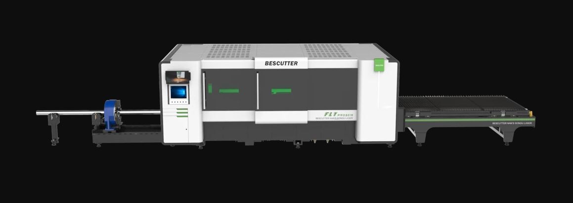 Bescutter 'Fly Pro' 5' x 10' 6kW Fiber Laser with Pipe Cutter - Norman ...