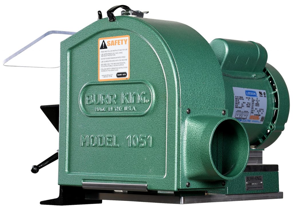 Burr King 10" x 3" Tube Finisher/Deburring Machine, 1051 - Norman ...