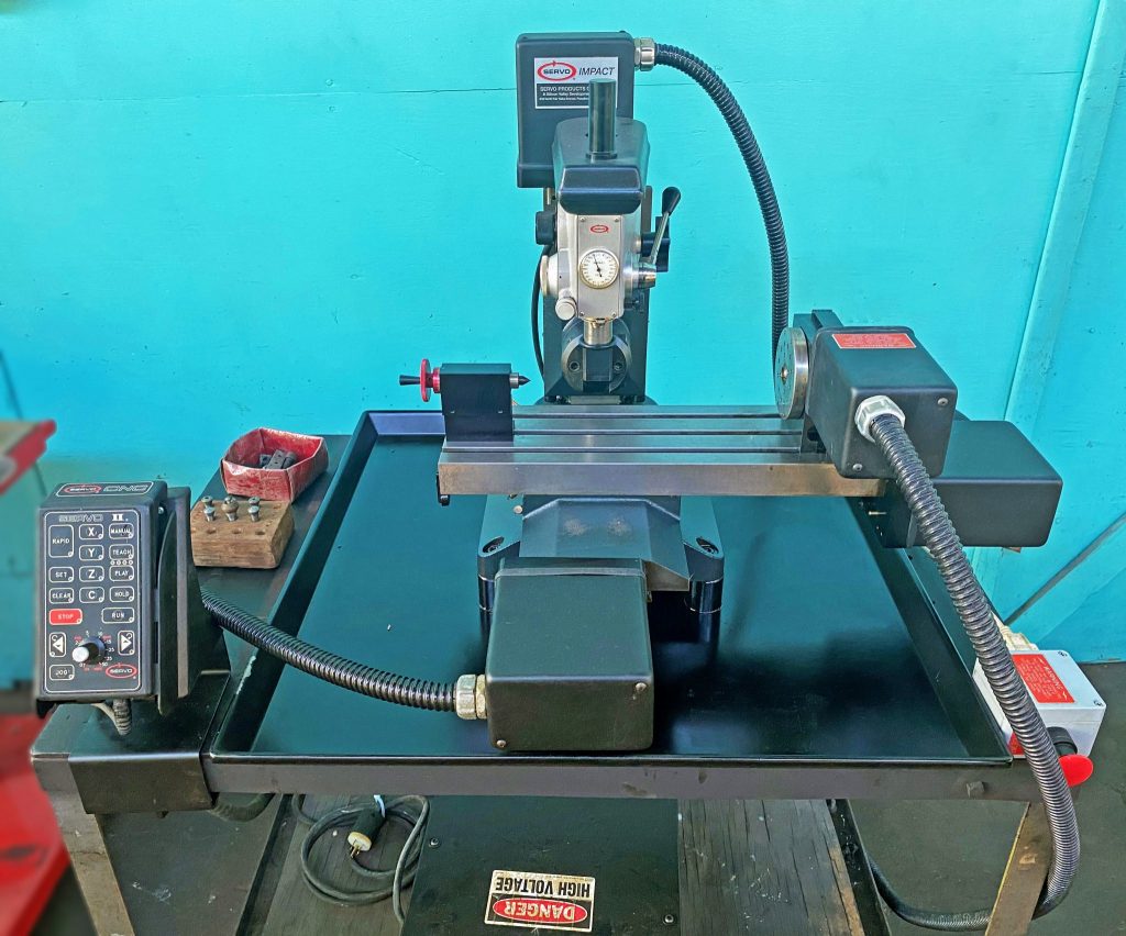 Servo 'Impact 2' CNC Mini Mill with 4th Axis Rotary Table, M-7844-842 - Norman Machine Tool