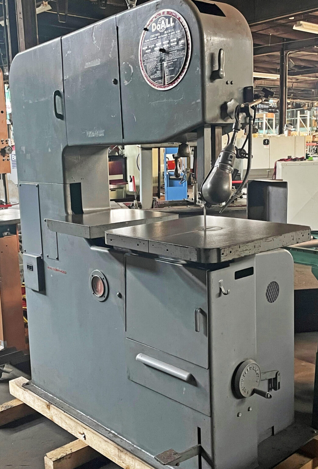 DoAll 36" Vertical Band Saw, 3613-0 - Norman Machine Tool