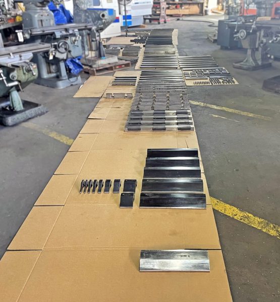 Amada Press Brake Tooling Package with Rolling Carts - Norman Machine Tool