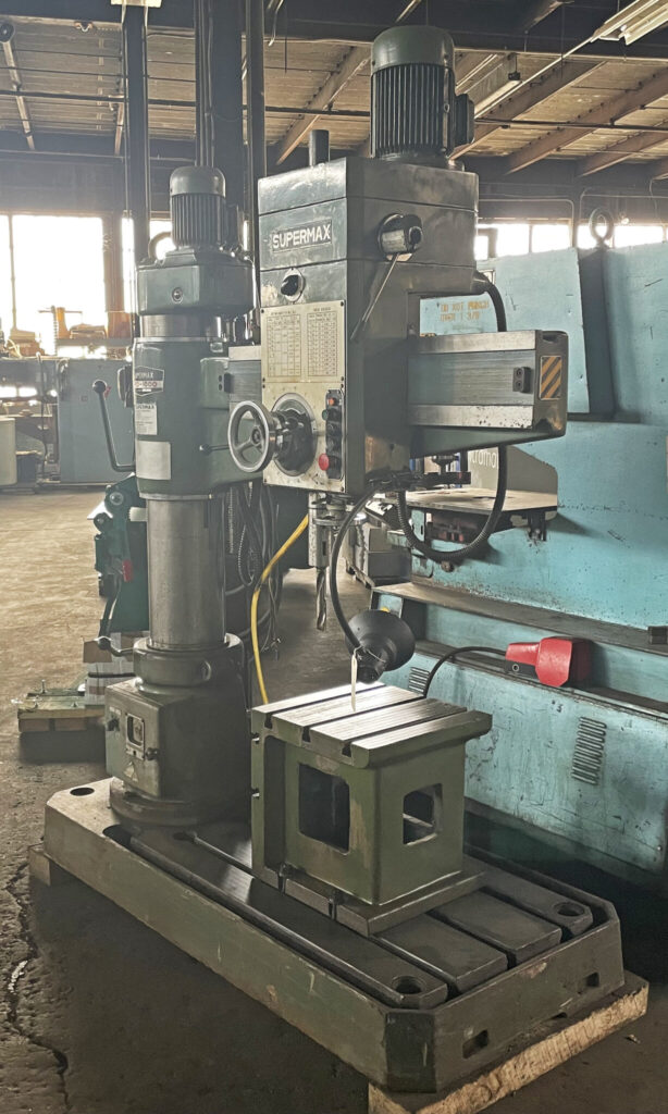 Supermax 9" Column Radial Arm Drill, HRD-1000 - Norman Machine Tool