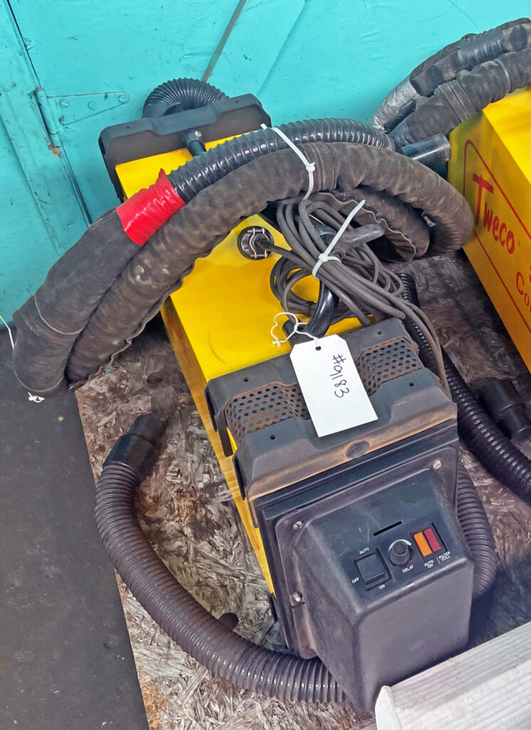 Tweco Smoke Collector Fume Removal System with Fume Extraction Air ...