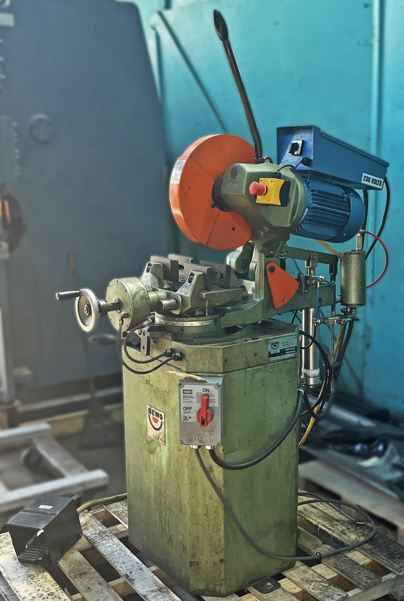 Scotchman 'Bewo' 14" Semi-Automatic Cold Saw, 350LT-RK-PD - Norman ...