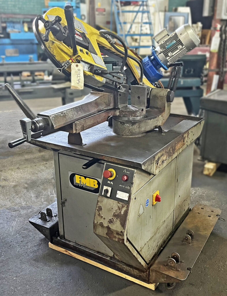 FMB Triton 9 1/2" Pull Down Horizontal Mitering Band Saw - Norman ...